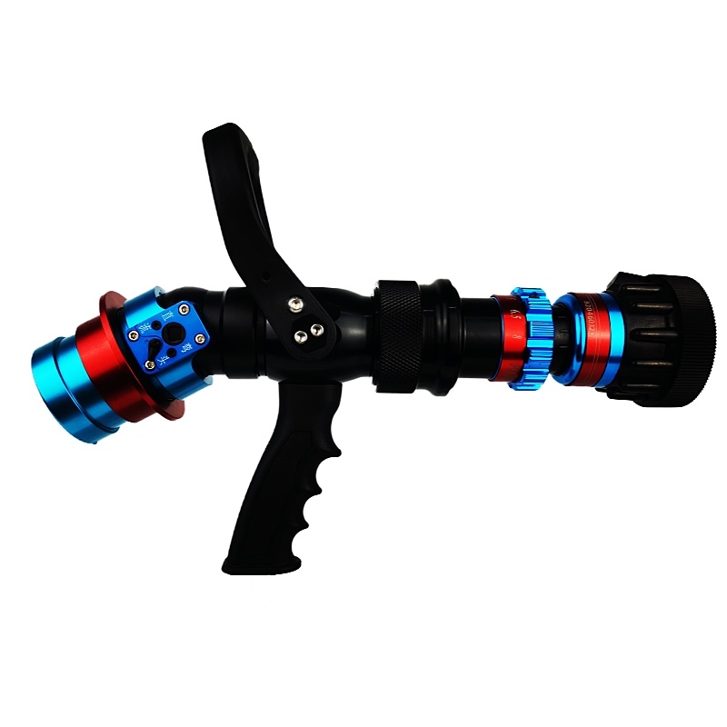 Elbow fire nozzle water cannon