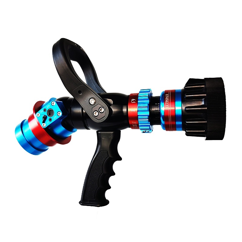 Elbow fire nozzle water cannon