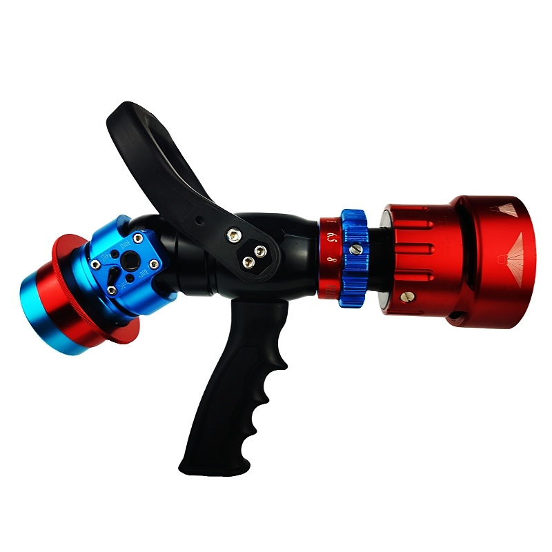 Elbow fire nozzle water cannon