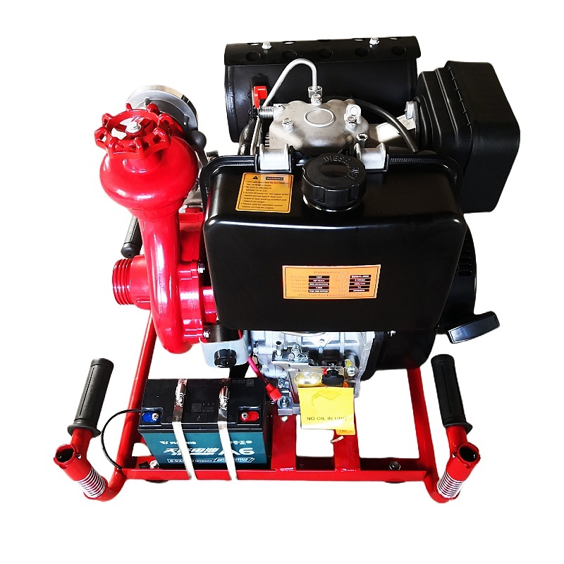 Diesel fire fighting pump set