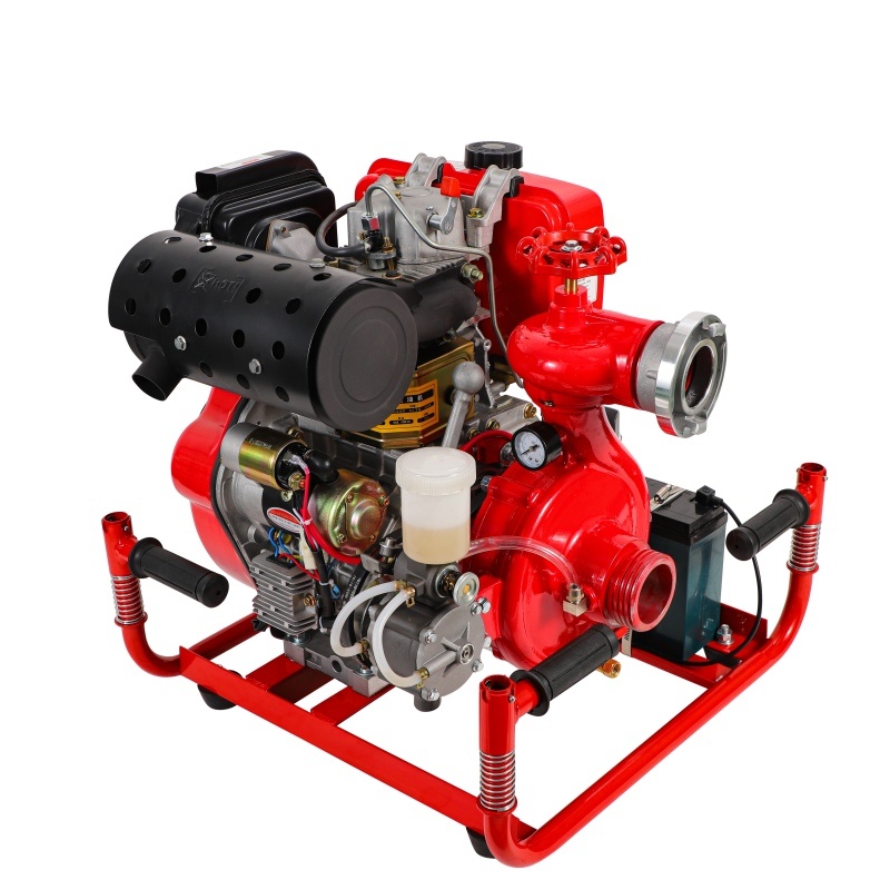Diesel fire fighting pump set