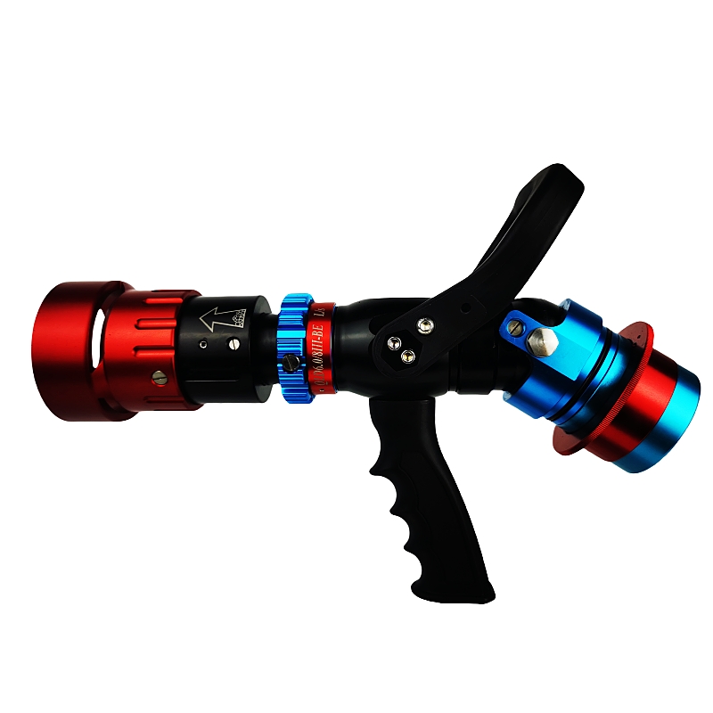 Elbow fire nozzle water cannon