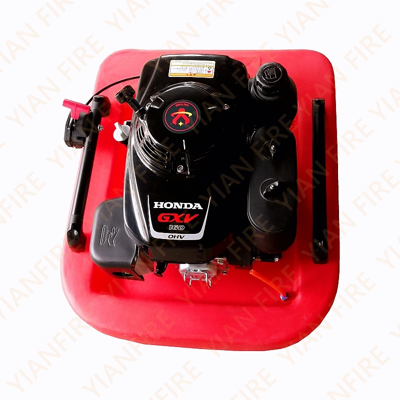 Floating fire pump 5.5HP Honda engine,pompa terapung,bomba flotante